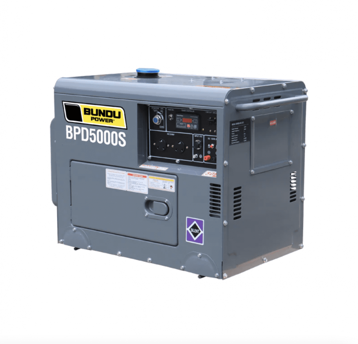 5kVA Silent Diesel Generator – Standby Generators