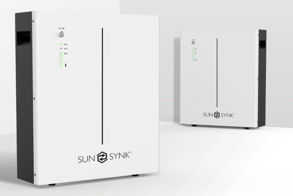 Sunsynk 5.32kW 51.2V 104Ah Battery Wall Mount – Standby Generators